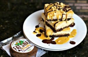 Keto Peanut Butter Cheesecake (Snickers) Bars - Dr. Davinah's Eats