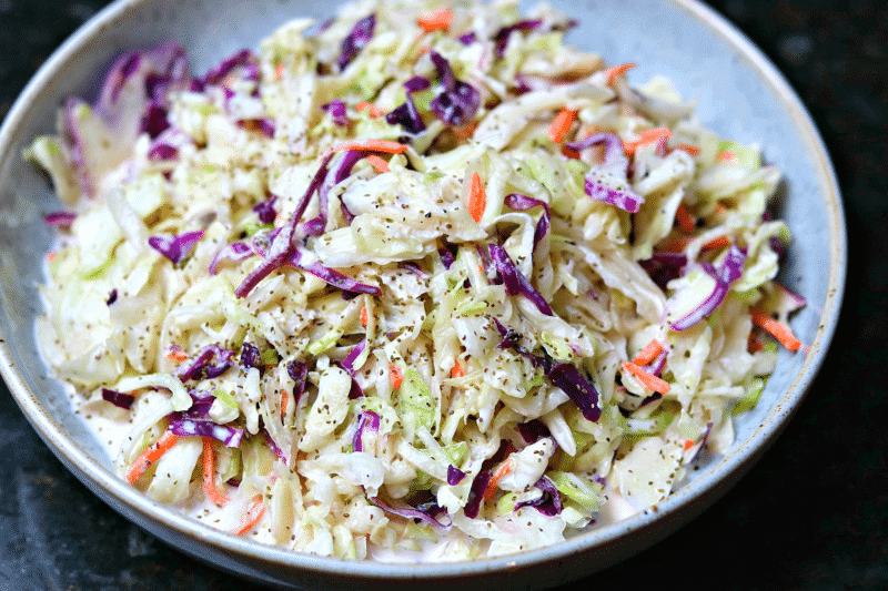 Easy Low Carb & Keto Coleslaw Recipe | Dr. Davinah's Eats Easy Low Carb & Keto Coleslaw Recipe | Dr. Davinah's Eats