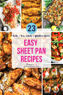Easy Low Carb Keto Sheet Pan Meals - Dr. Davinah's Eats