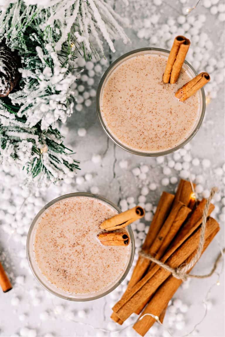 Keto Coquito Spanish Eggnog Recipe - Dr. Davinah's Eats