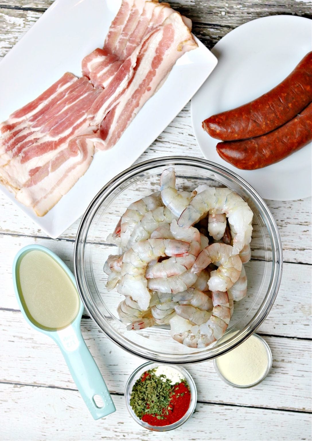 Keto Southern Shrimp and Cauliflower Cheese Grits - Dr. Davinah's Eats