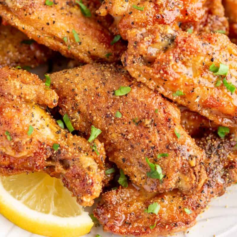 Crispy Lemon Pepper Wings Recipe | Dr. Davinah's Eats