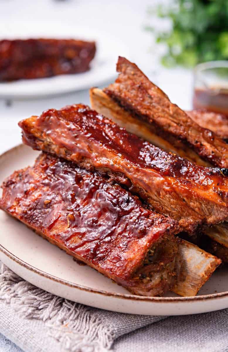 Air Fryer Ribs Recipe - Dr. Davinah's Eats