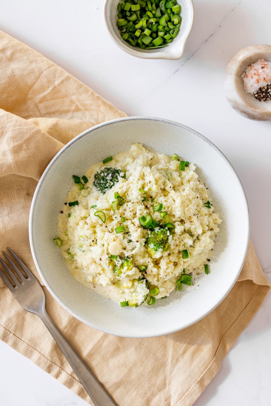 Cauliflower Rice Risotto - Dr. Davinah's Eats
