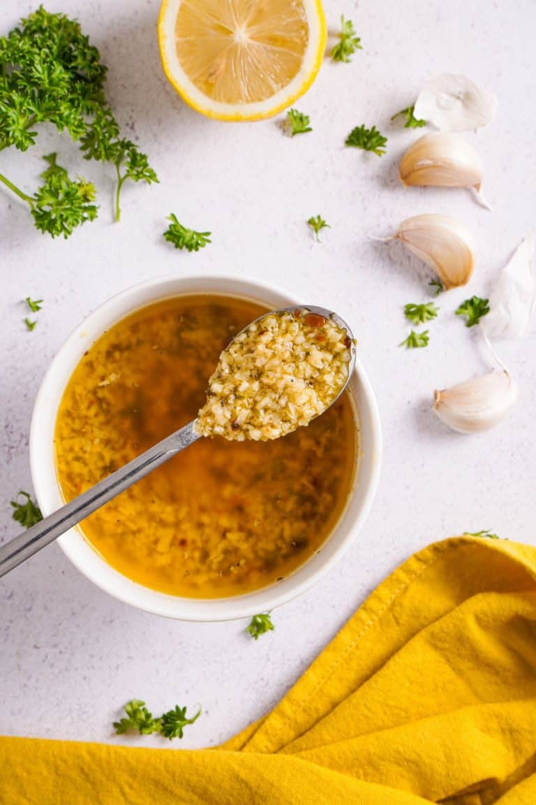 Lemon Garlic Butter Sauce - Dr. Davinah's Eats