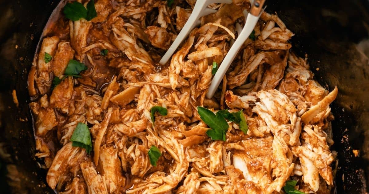 Crockpot BBQ Chicken - Dr. Davinah's Eats