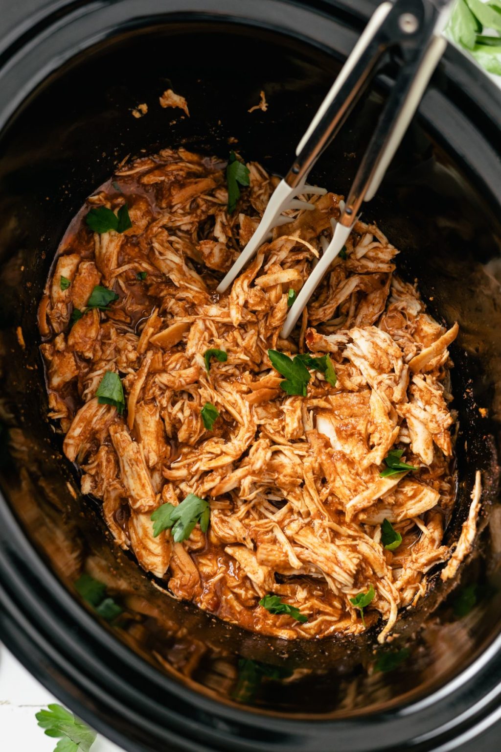 Crockpot BBQ Chicken - Dr. Davinah's Eats