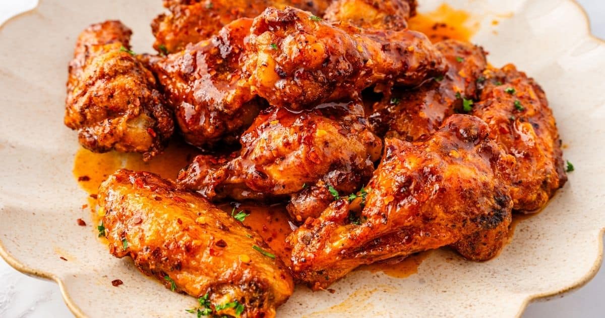 Hot Honey Chicken Wings - Dr. Davinah's Eats