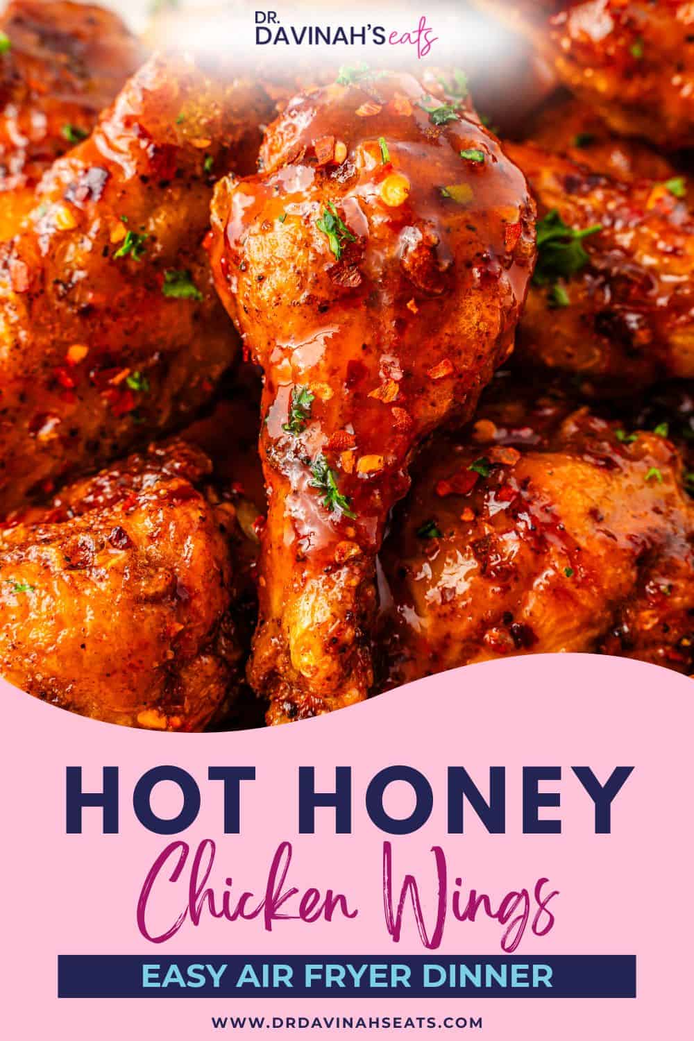 Hot Honey Chicken Wings - Dr. Davinah's Eats