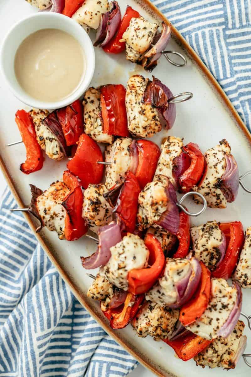 Marinated Chicken Kabobs - Dr. Davinah's Eats