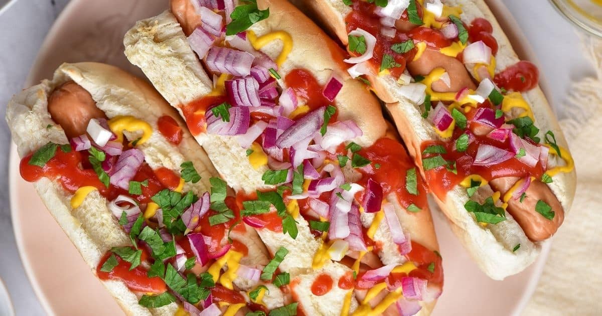 Air Fryer Hot Dogs - Dr. Davinah's Eats