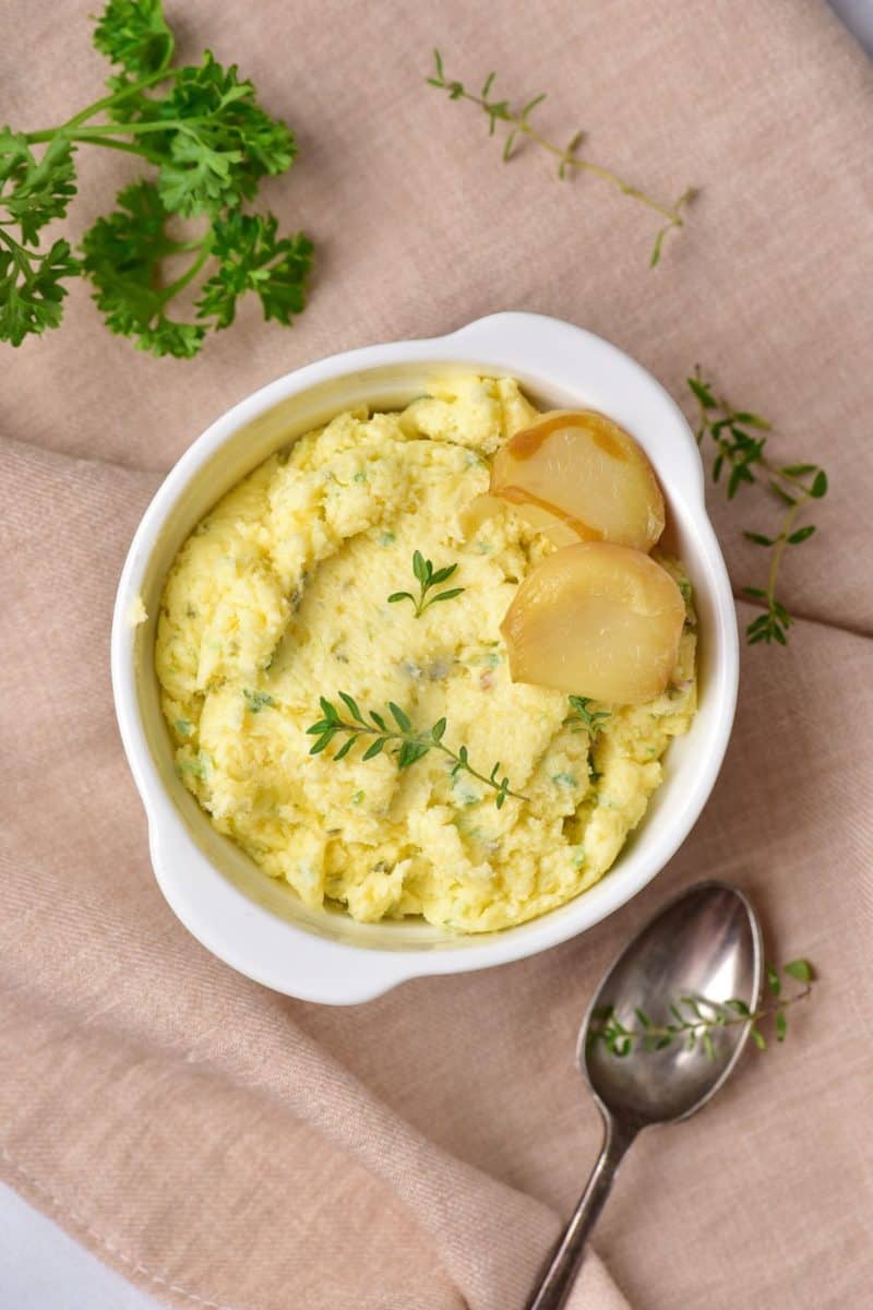 Roasted Garlic Butter - Dr. Davinah's Eats