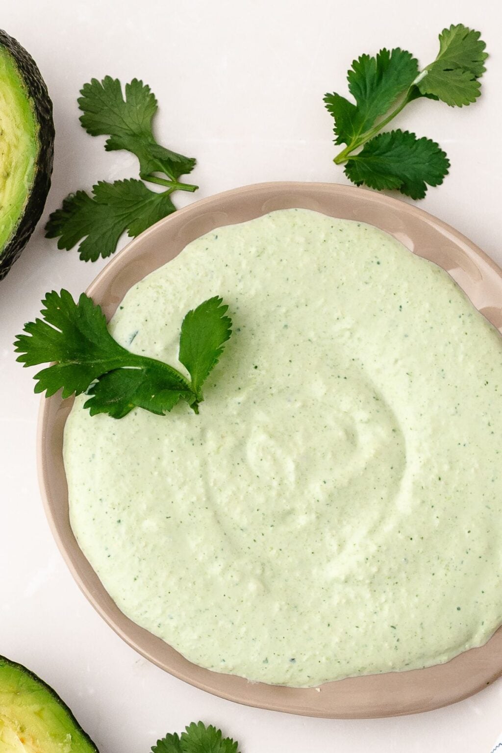 Avocado Cream Sauce - Dr. Davinah's Eats