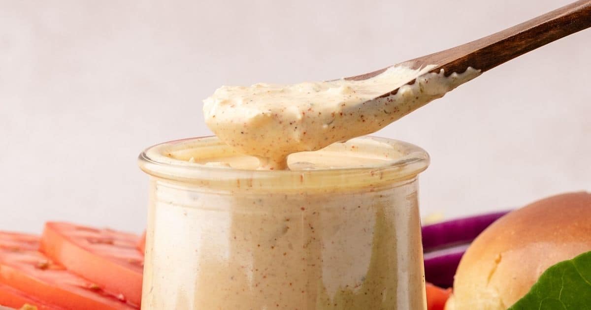 Creamy Burger Sauce Recipe - Dr. Davinah's Eats