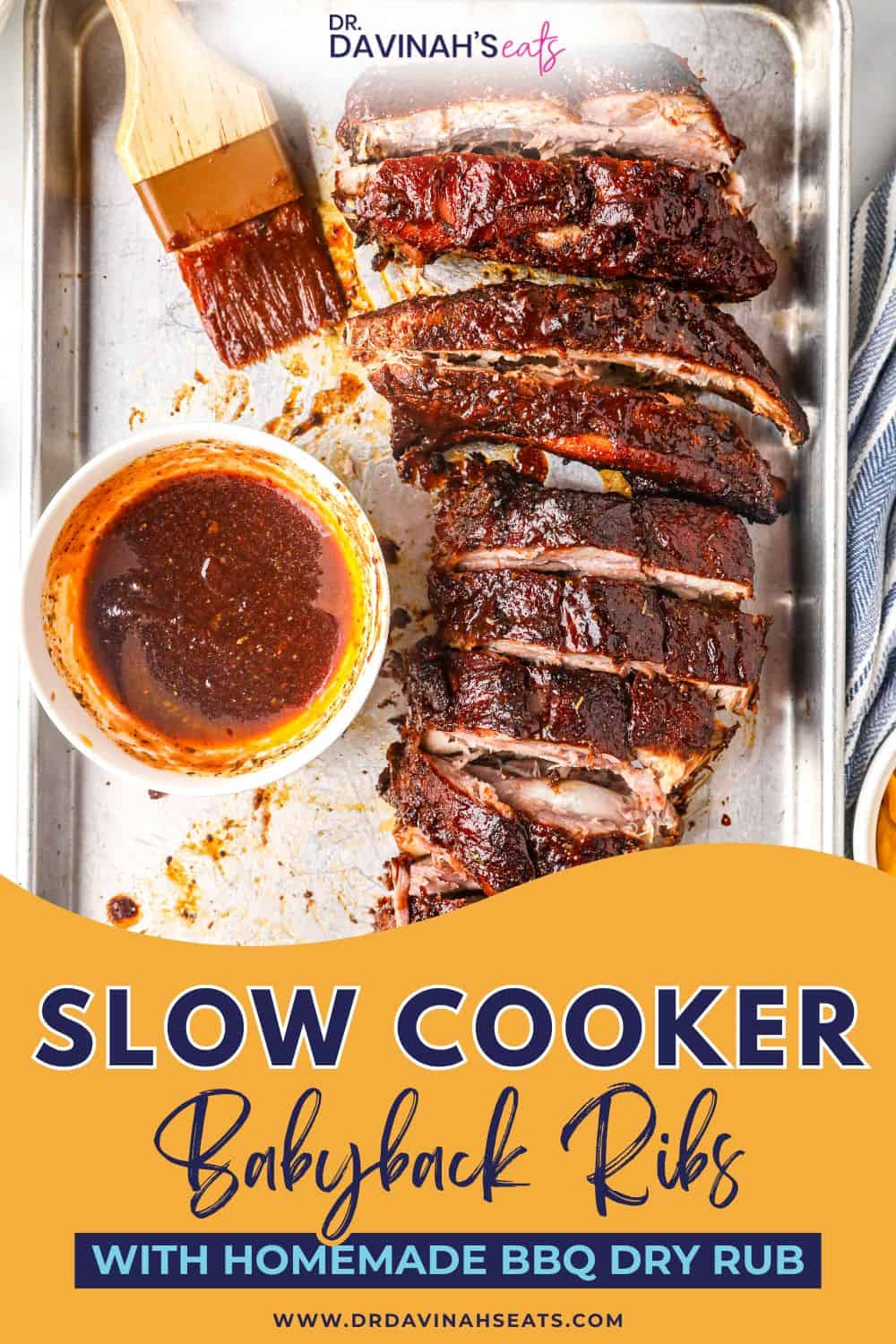 Slow Cooker Ribs - Dr. Davinah's Eats